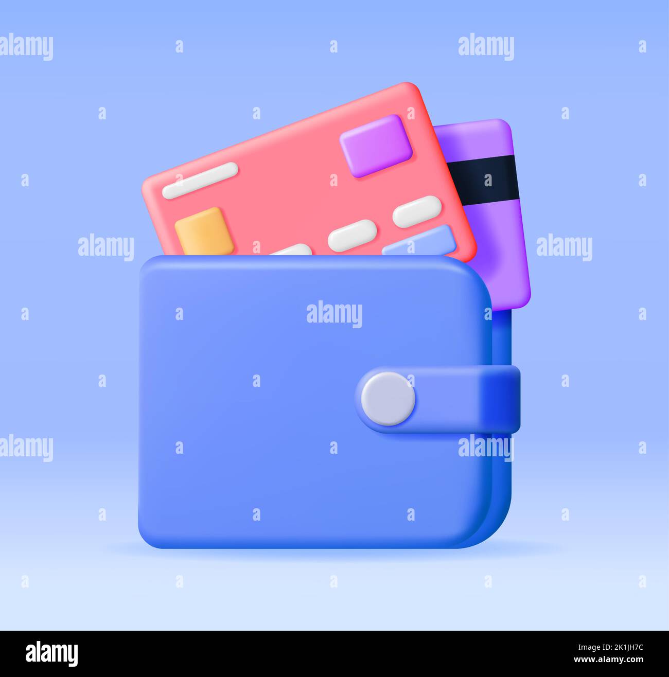 Digital wallet banking card Stock Vector Images - Alamy