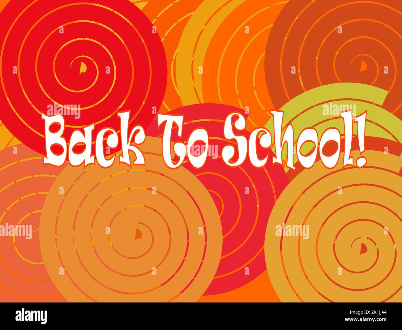 Text Back To School on abstract watercolor background with pastel ...