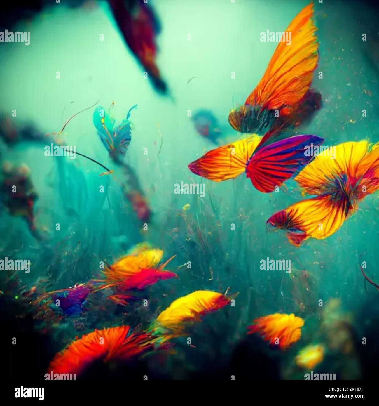 Realistic sea animals hi-res stock photography and images - Alamy