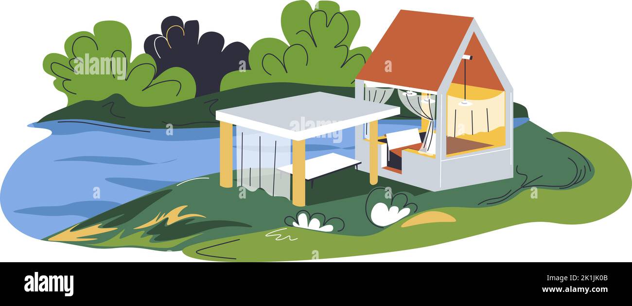 Building with terrace of luxury hotel Cut Out Stock Images & Pictures ...