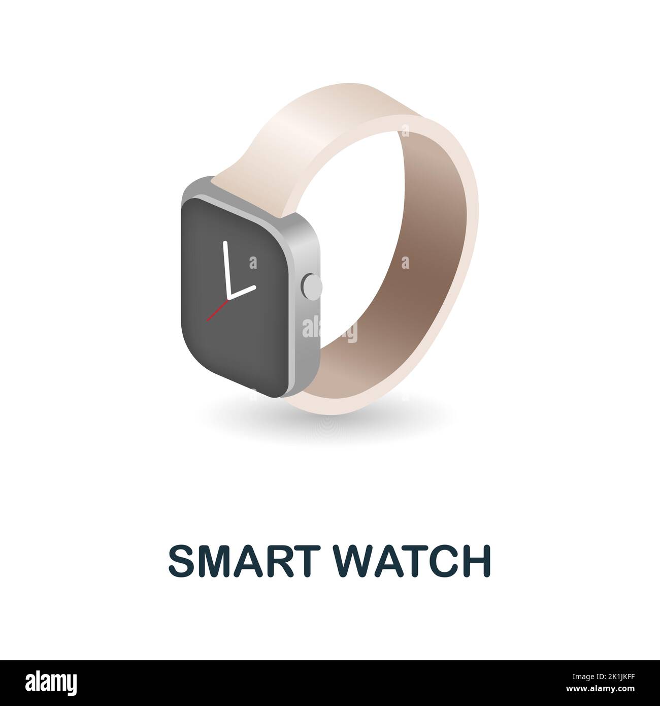 Smart Watch icon. 3d illustration from internet of things collection ...