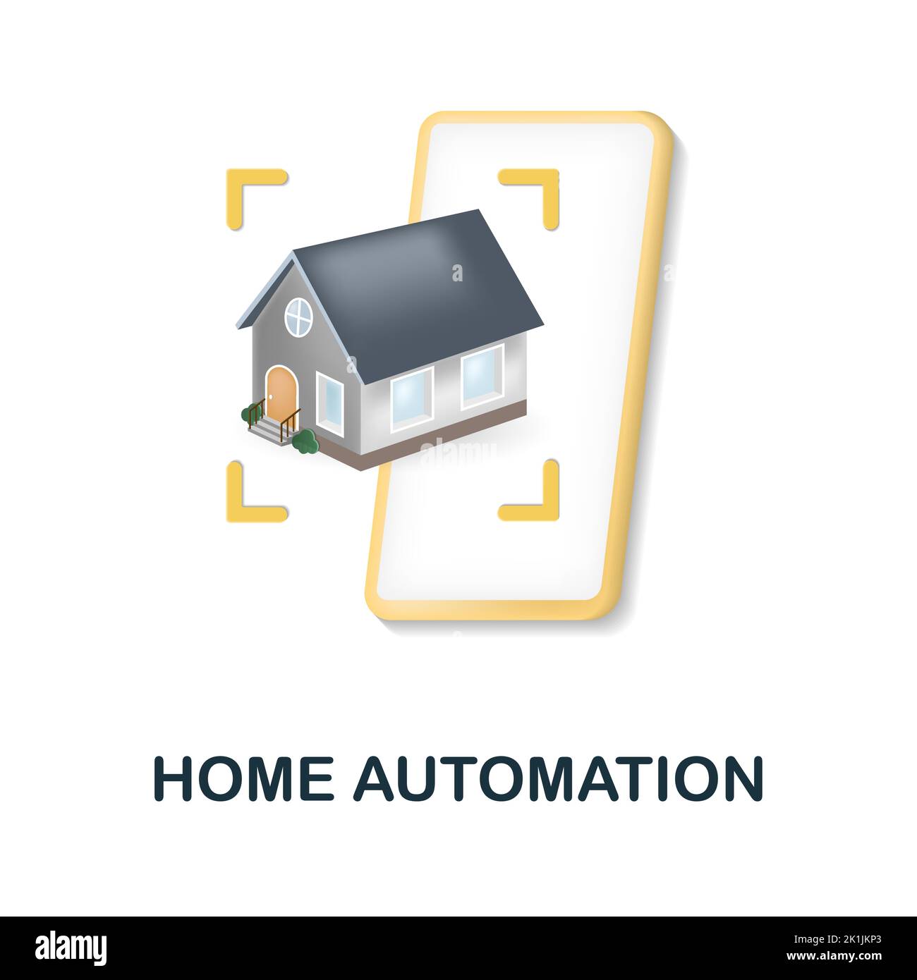 Home Automation icon. 3d illustration from internet of things ...