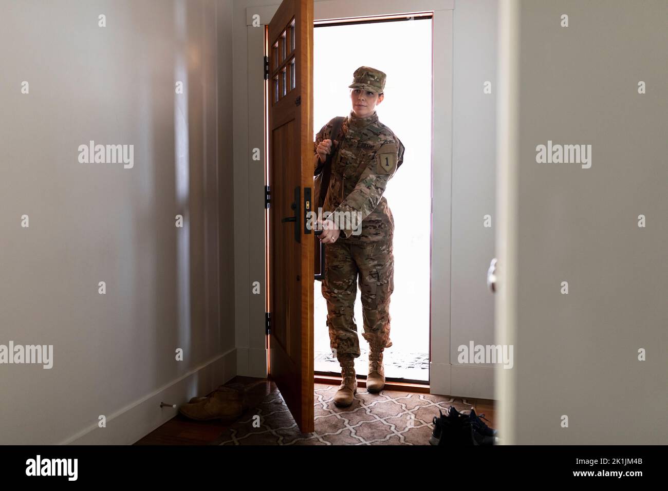 Entering Front Door