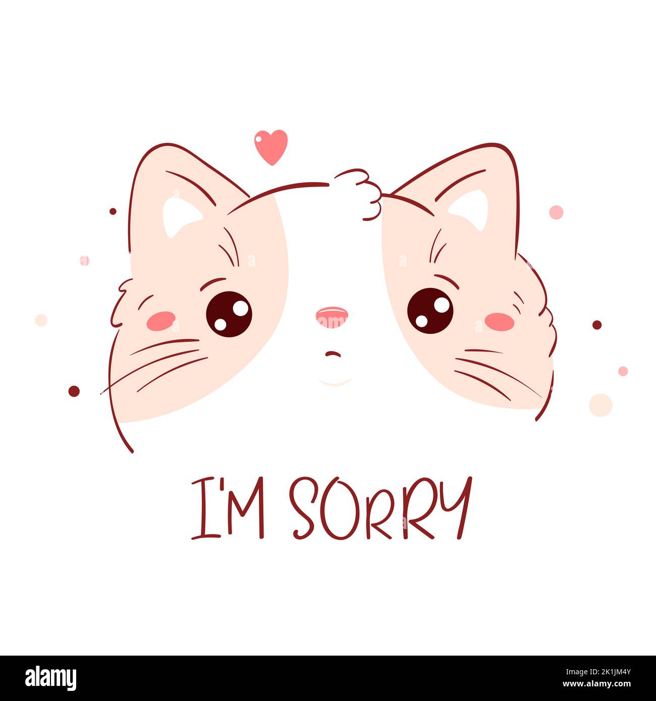 Apology vector vectors hi-res stock photography and images - Alamy
