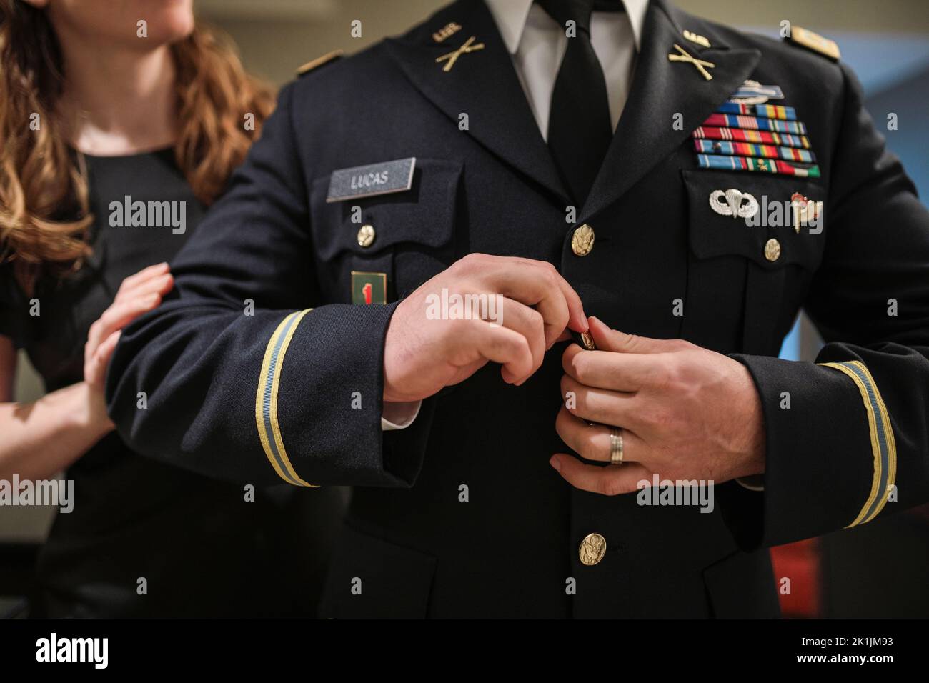 Military uniform close up hi-res stock photography and images - Alamy