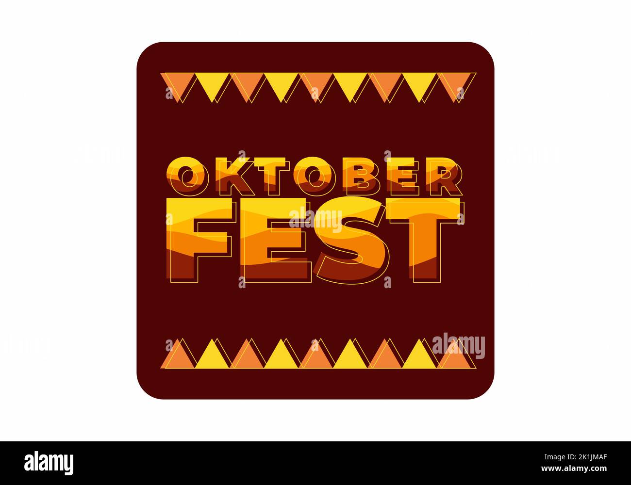 Oktoberfest text effect for social media banner design Stock Vector ...