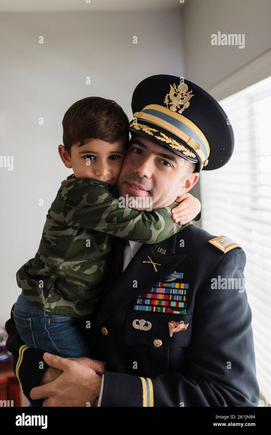 Boy in military uniform hi-res stock photography and images - Alamy