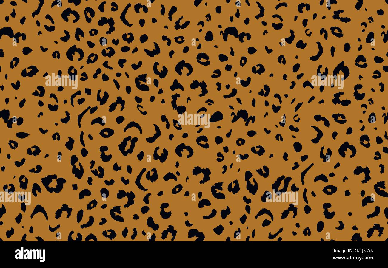 Abstract modern leopard seamless pattern. Animals trendy background ...