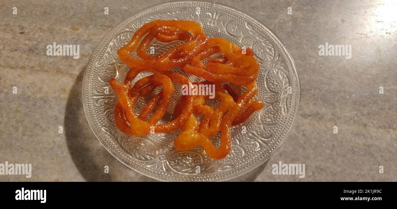 Indian Sweet Jalebi or imarti. Jalebi is one of the most delicious ...