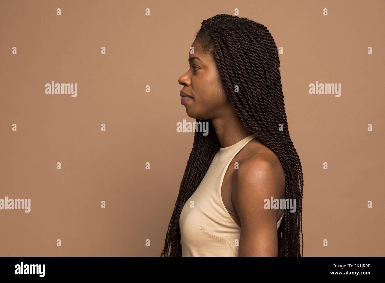 Strong profile hi-res stock photography and images - Alamy