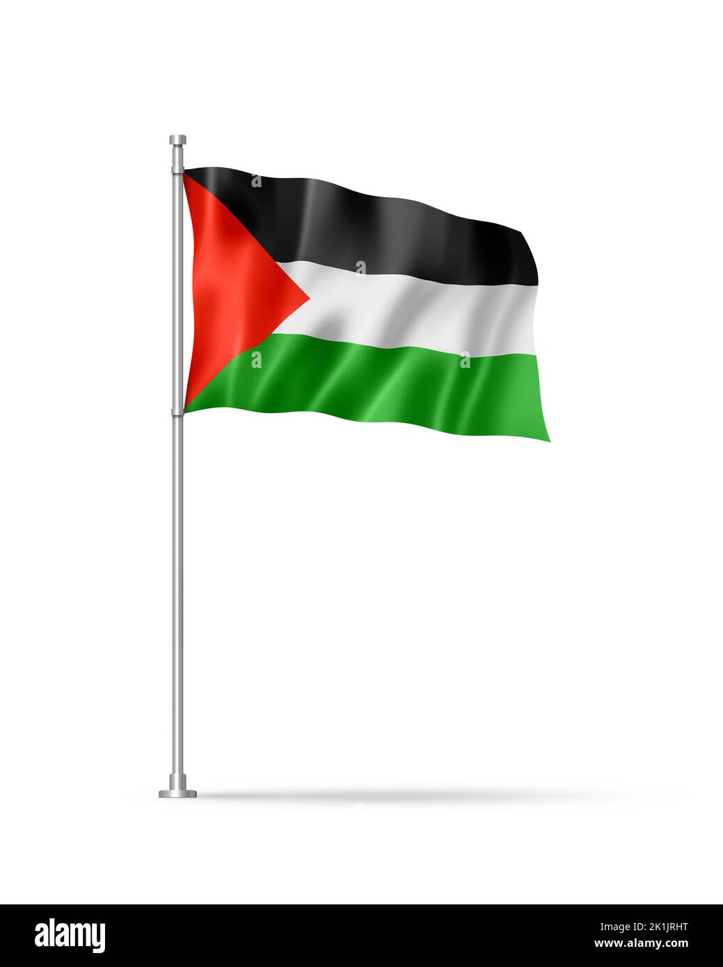 Palestine flag pole hi-res stock photography and images - Alamy