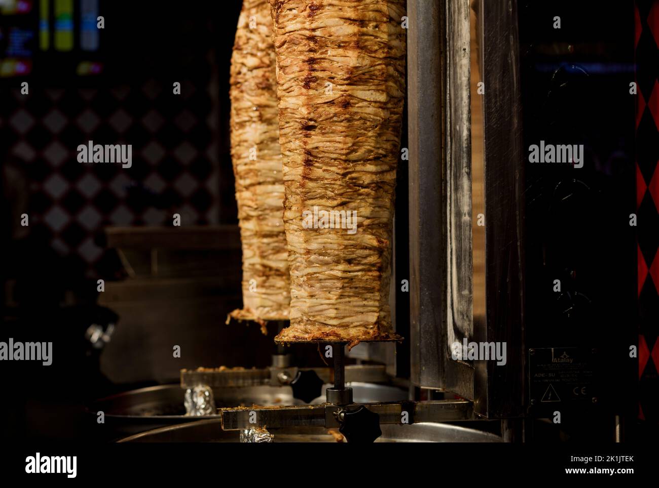 Traditional turkish foods chicken doner hi-res stock photography and ...