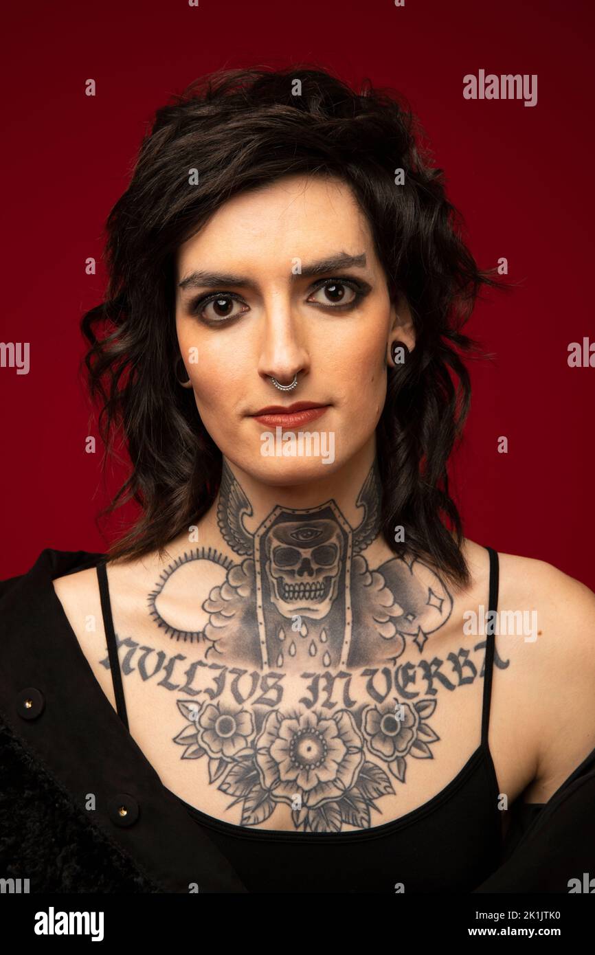 Trans woman head and shoulders hi-res stock photography and images - Alamy
