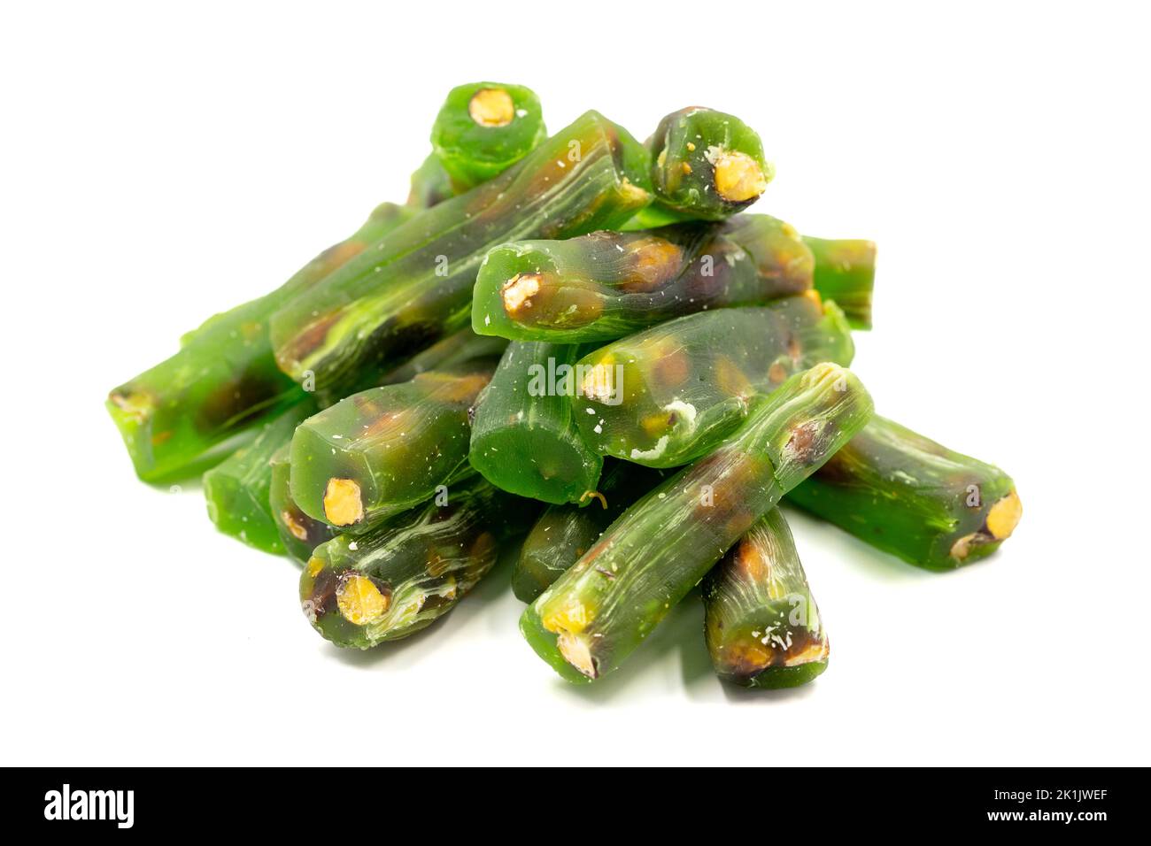 Turkish delight with apple flavor. Turkish delight with pistachio and ...