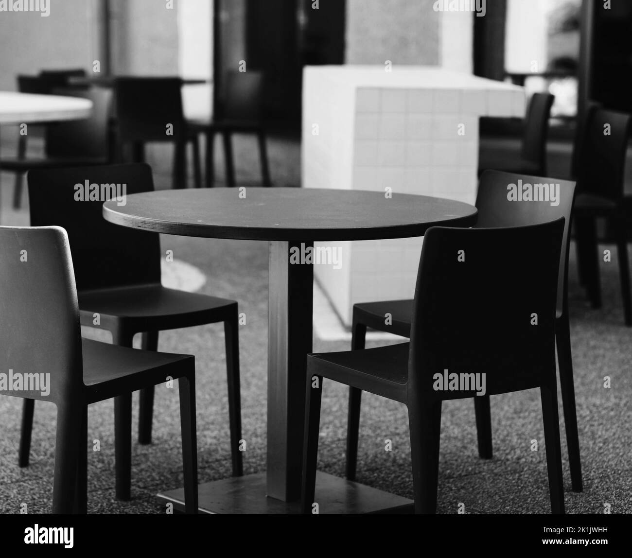 Small bistro Black and White Stock Photos & Images - Alamy