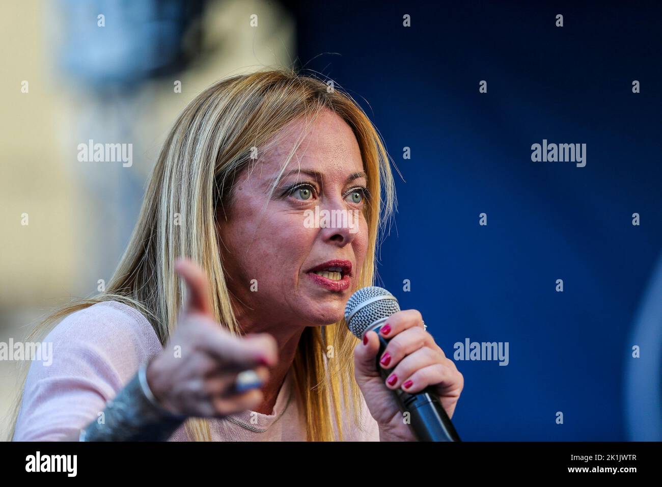 Meloni politiche hi-res stock photography and images - Alamy