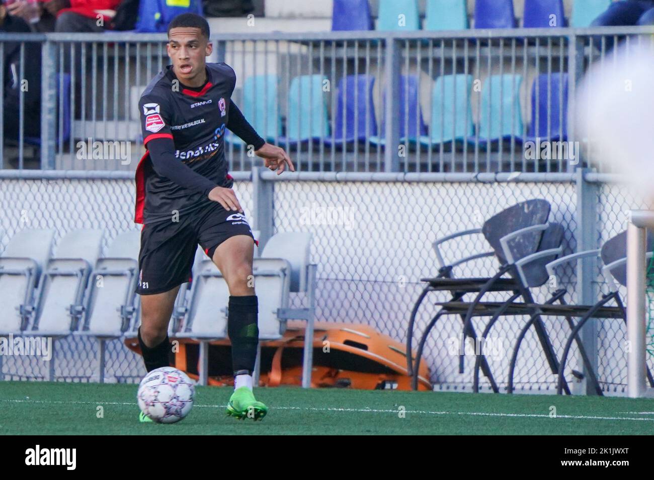 DEN BOSCH, NETHERLANDS - SEPTEMBER 17: Joshua Mukeh of TOP Oss during ...