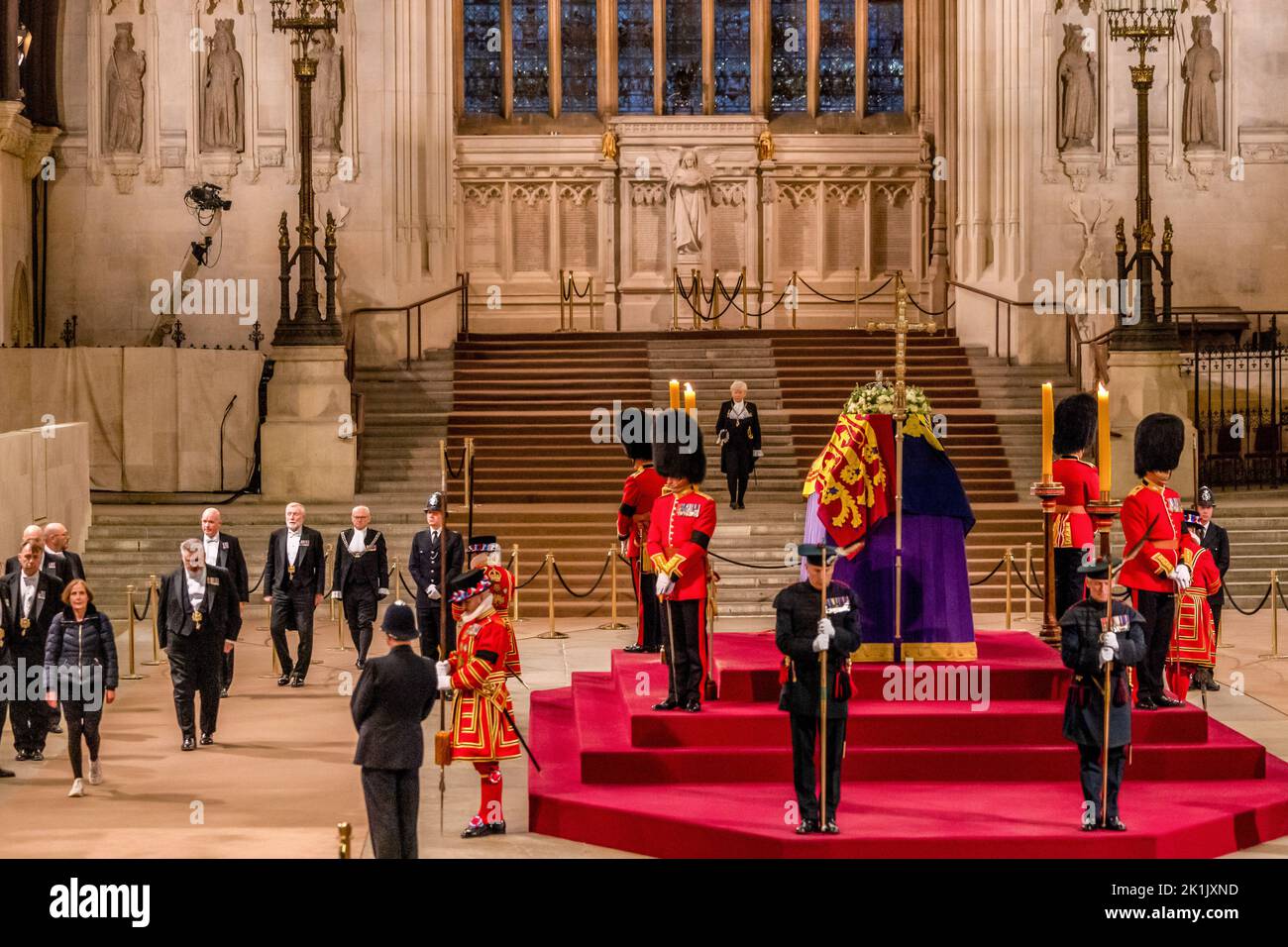 London, UK. 19th Sep, 2022. Chrissy Heerey, the last member of the ...
