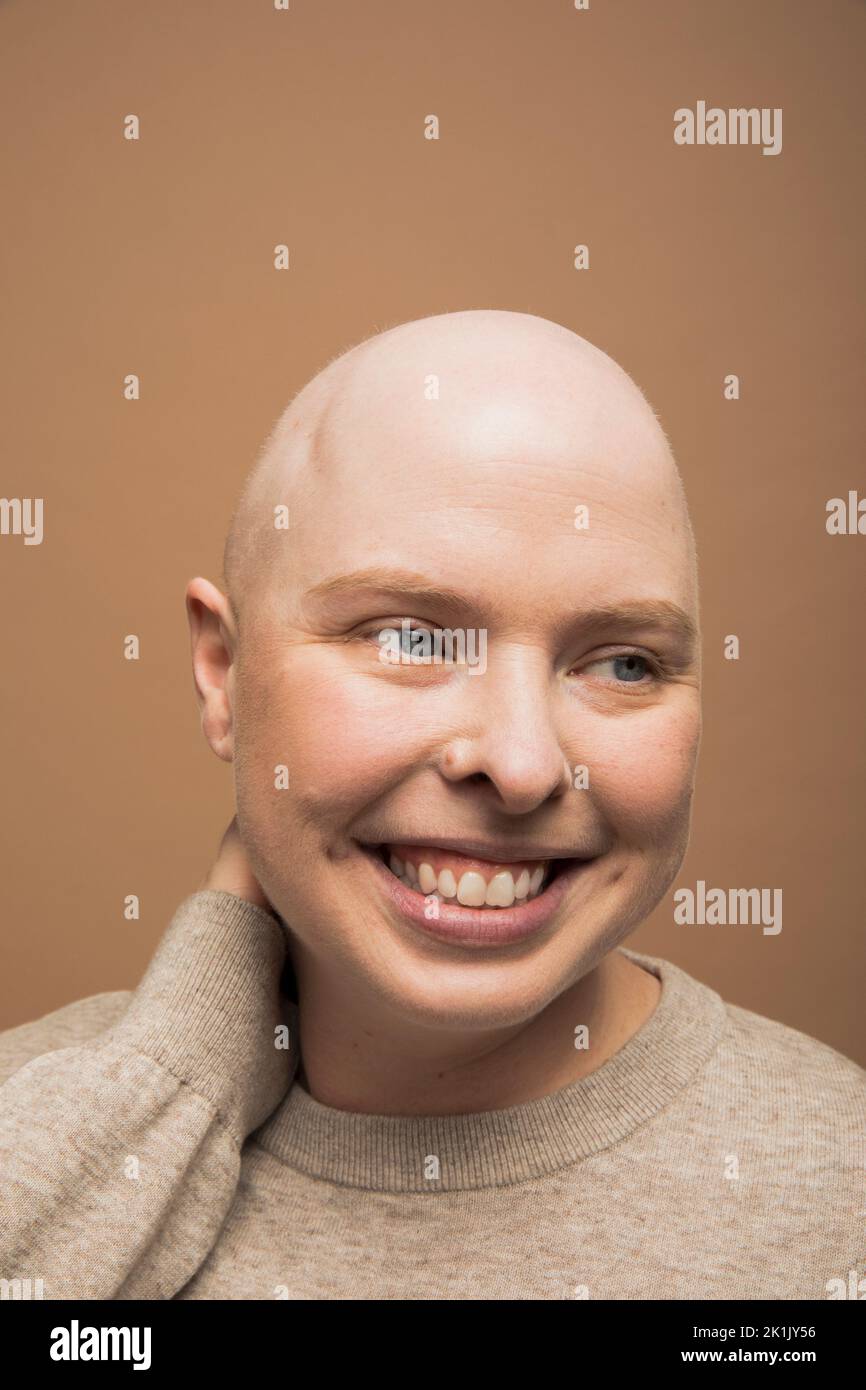 Bald head and neck hi-res stock photography and images - Alamy