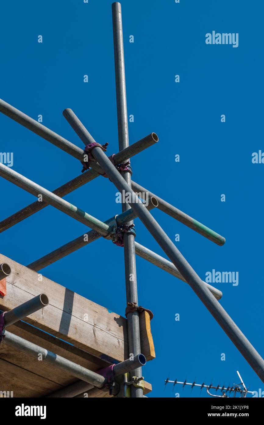 Timber scaffold hi-res stock photography and images - Alamy