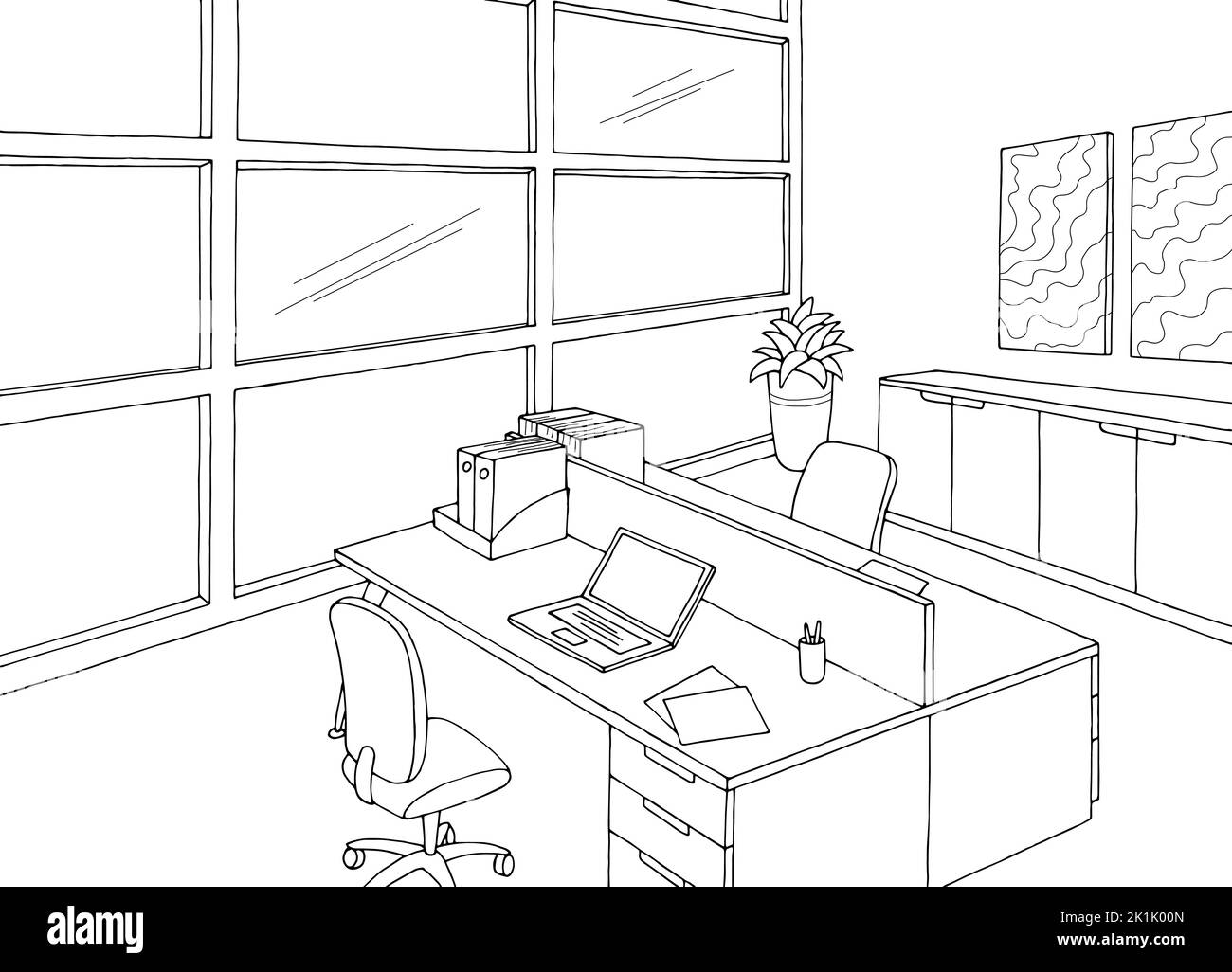 Office Graphic Black White Interior Sketch Illustrati - vrogue.co Office Graphic Black White Interior Sketch Illustrati - vrogue.co