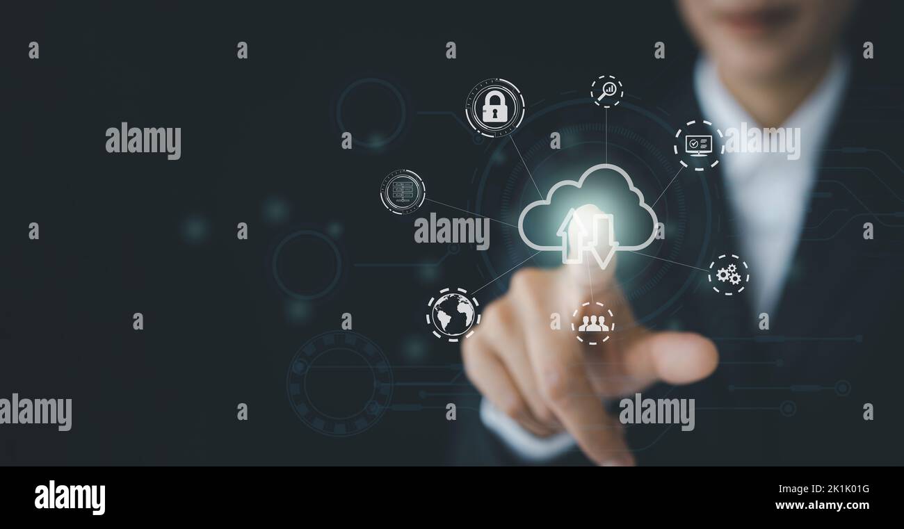 New technology bigdata and business process strategy, customer service ...