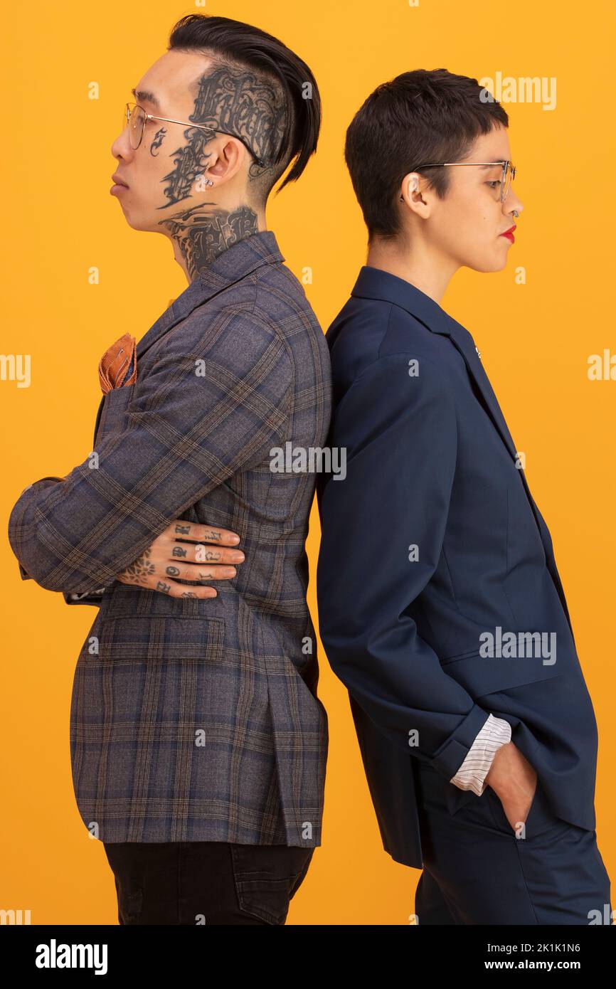 Young men in suits hi-res stock photography and images - Alamy