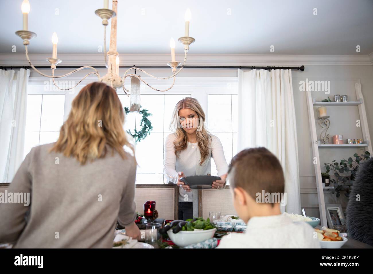 Children dinner table hi-res stock photography and images - Alamy