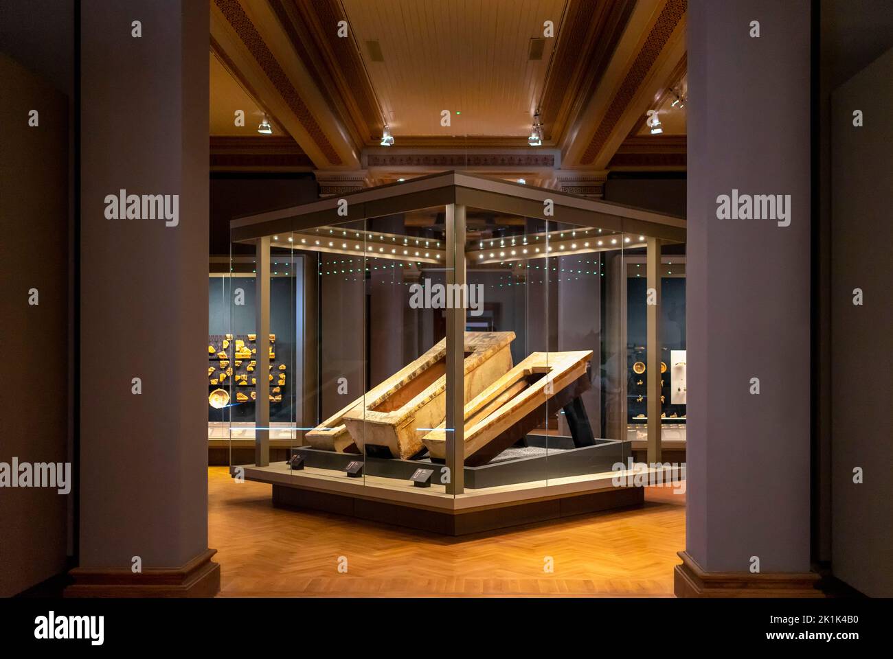 Interior view of Istanbul Archeology Museum. Turkey Stock Photo - Alamy