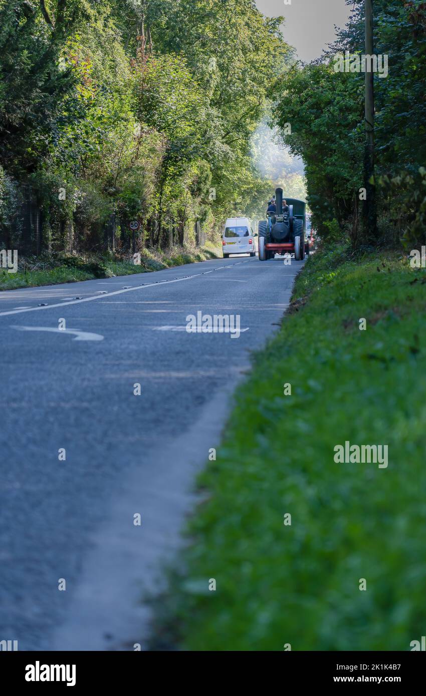 Marshall General Purpose Steam Engine 37690, BH 7373 "Old Timer" making ...
