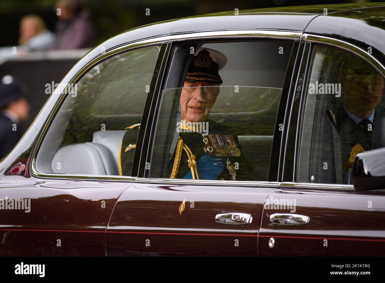 King charles funeral westminster abbey hi-res stock photography and images - Alamy