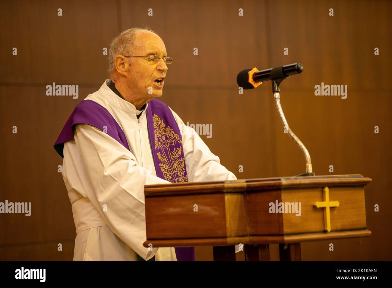 Pattaya, Thailand. 19th Sep, 2022. Officiating Officer Fr. Credit ...