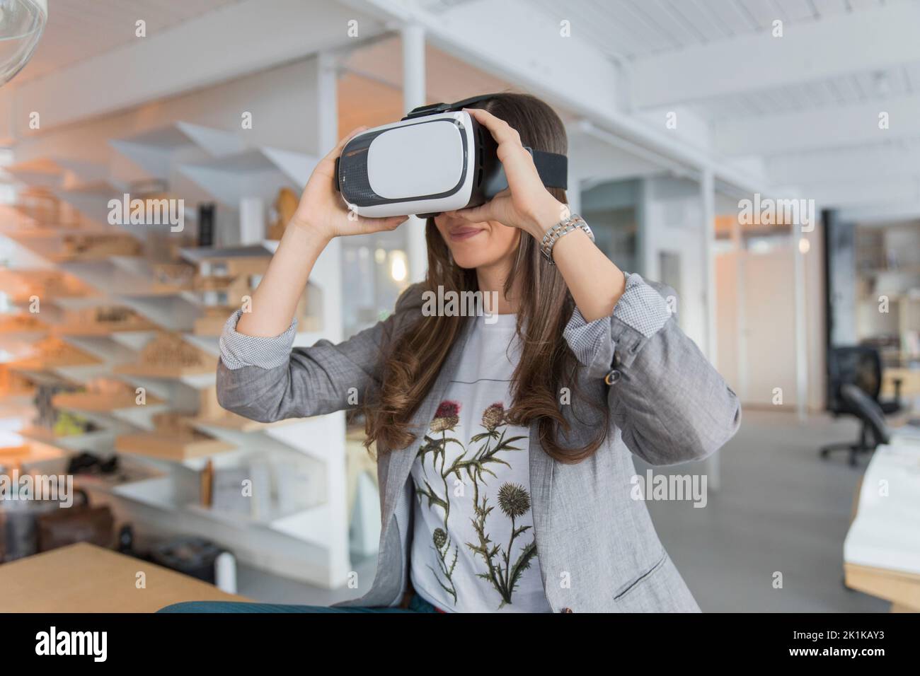 Vr exploration hi-res stock photography and images - Alamy