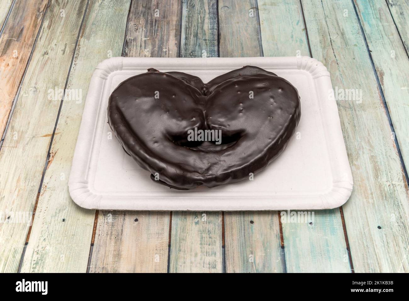 fondant chocolate palm tree is a sweet pastry specialty probably of ...