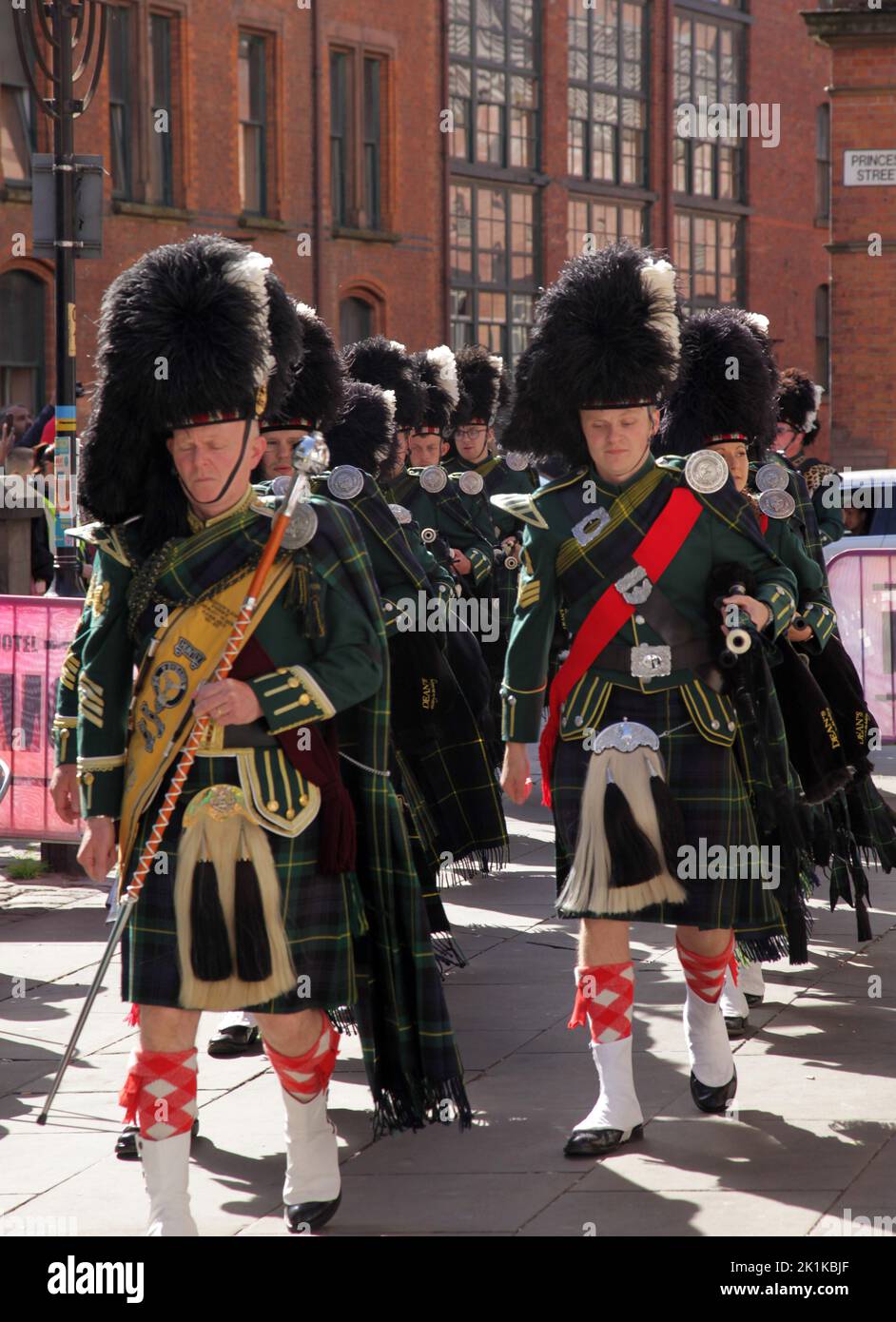 Manchester, England, 17th September 2022. International United Pipers ...