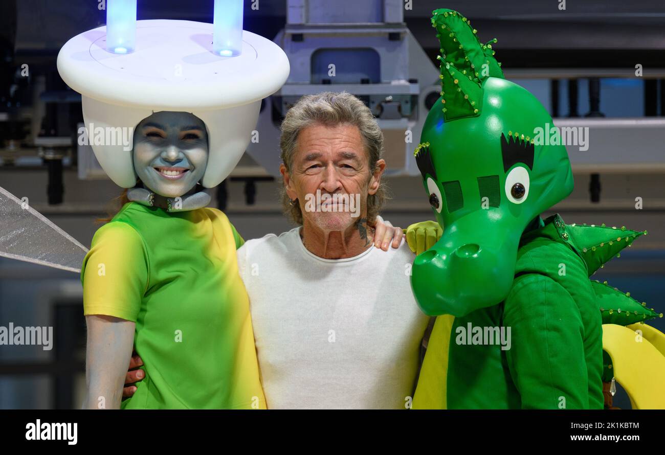 Dresden, Germany. 19th Sep, 2022. Singer Peter Maffay (m) stands in ...