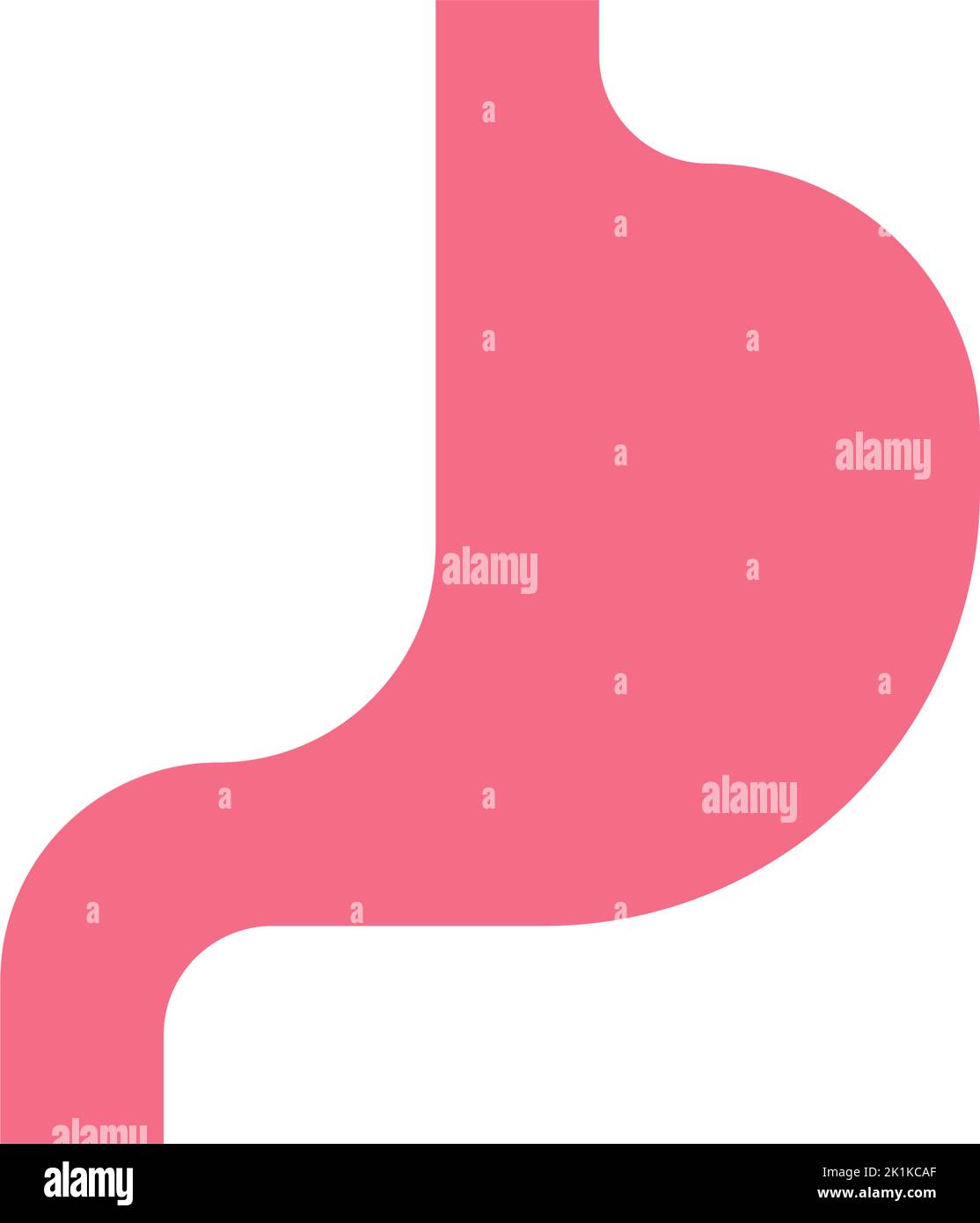Stomach flat color ui icon Stock Vector Image & Art - Alamy