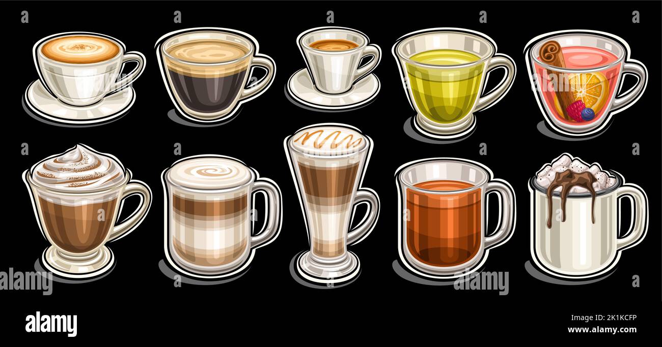 Porcelain mug icon cartoon Stock Vector Images - Alamy
