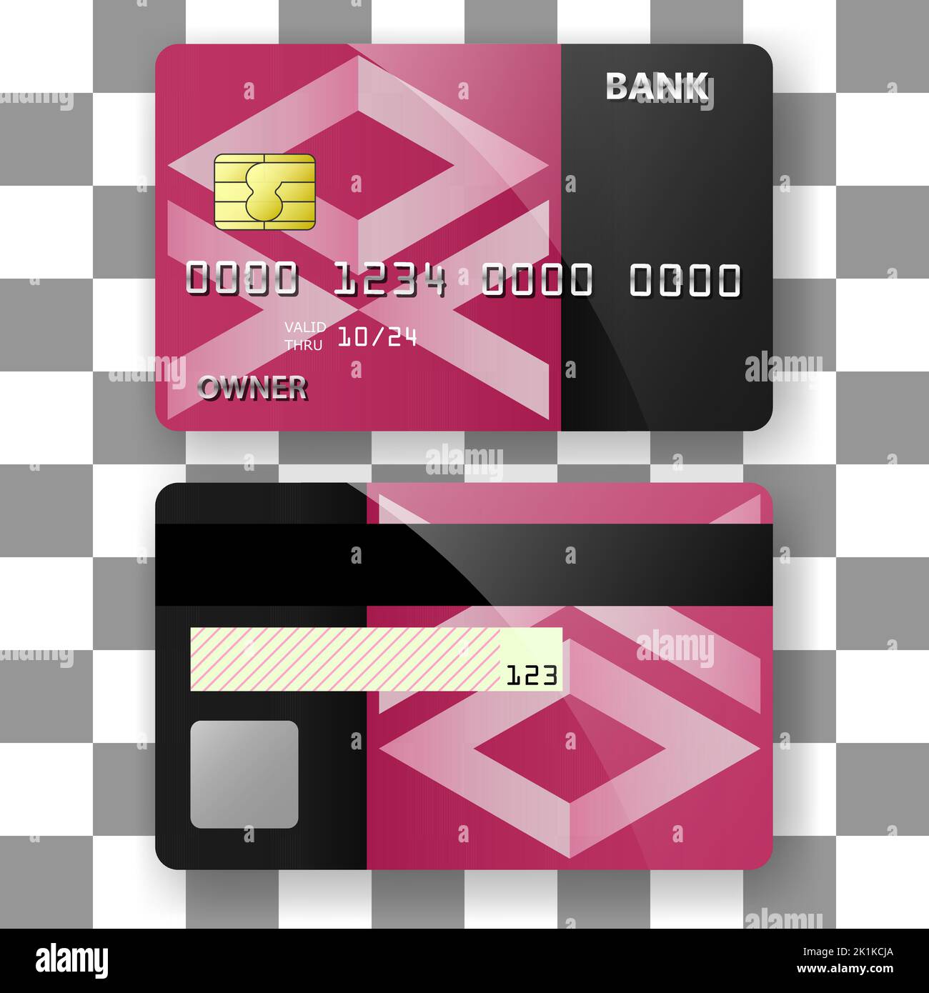 banking card template background luxury design. template for poster ...