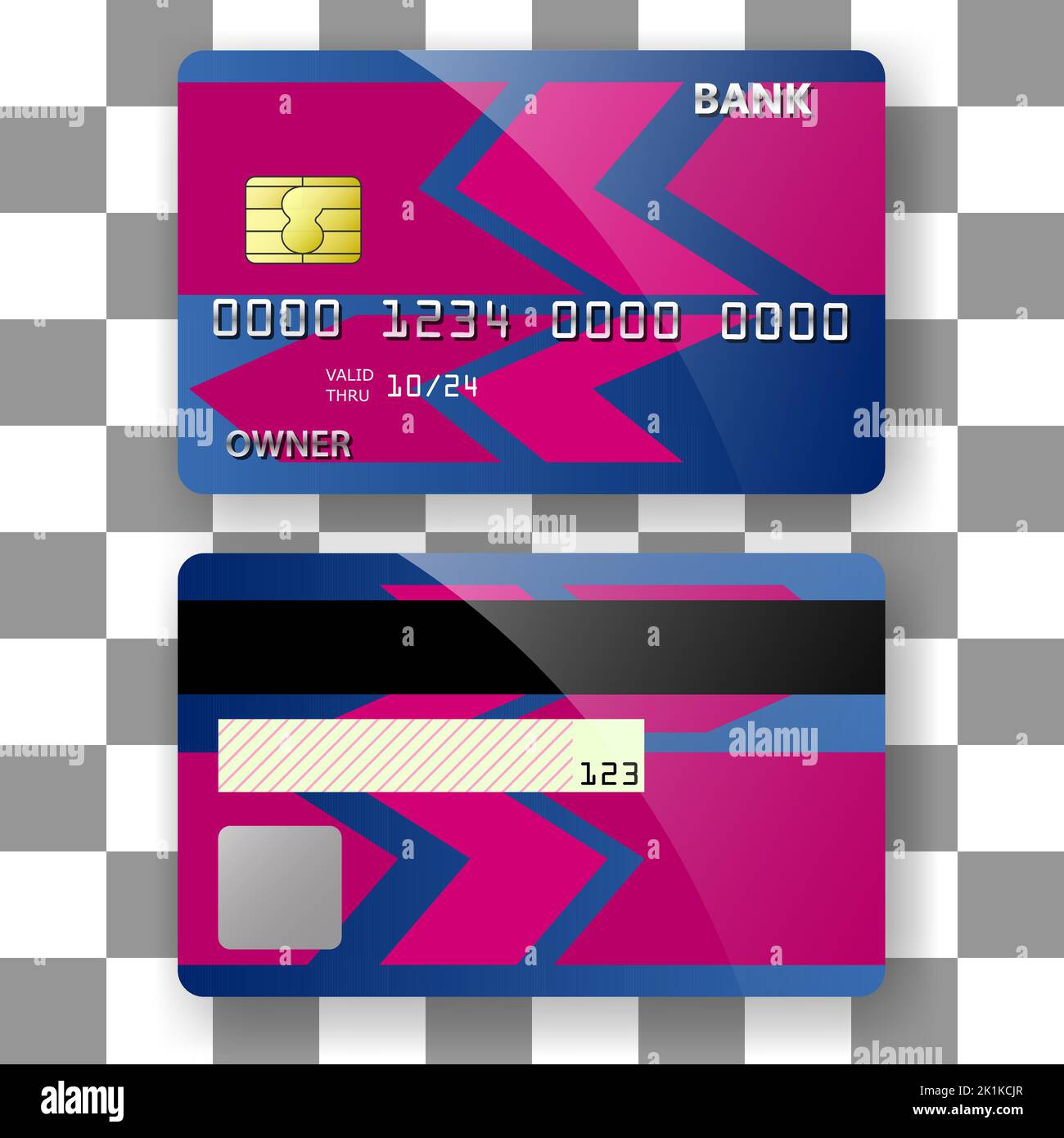 banking card template background luxury design. template for poster ...