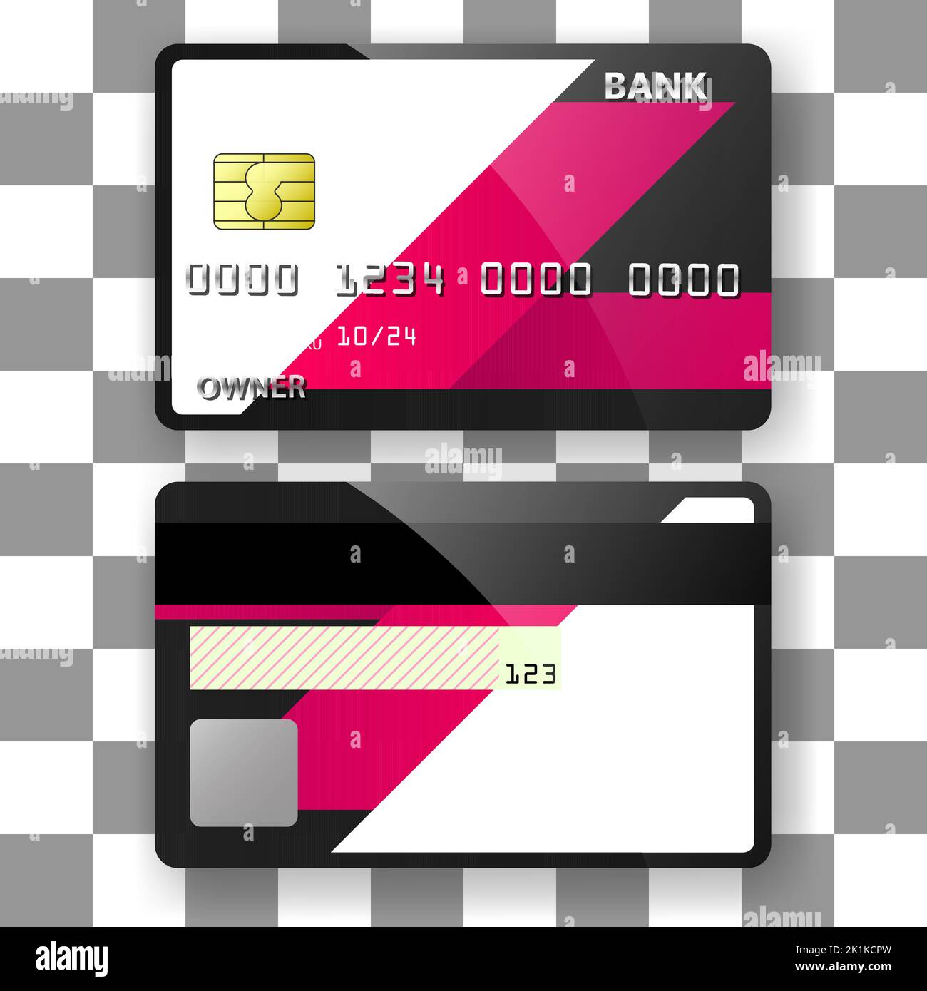 banking card template background luxury design. template for poster ...