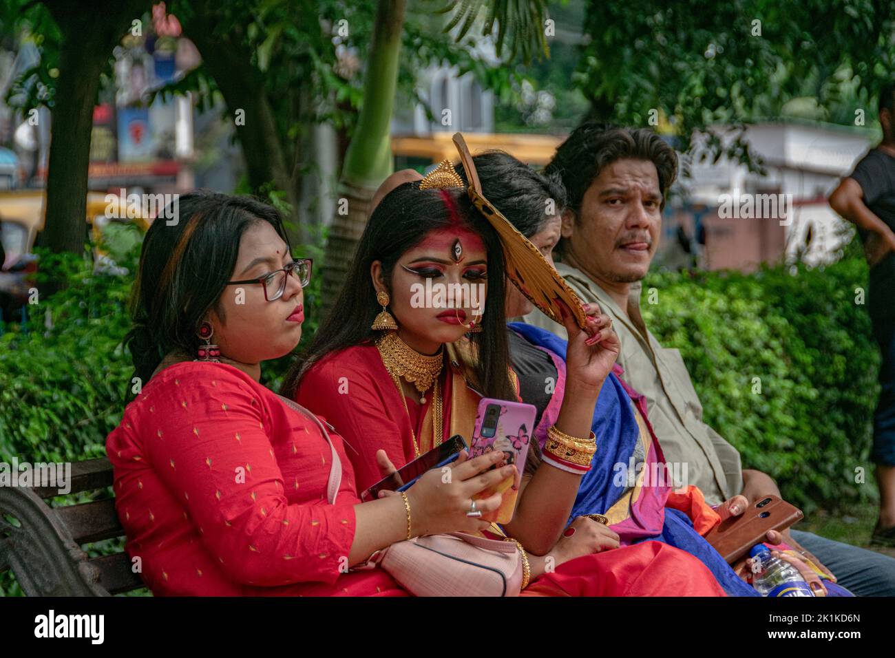 Kolkata, India. 18th Sep, 2022. A female lead group "Sristi" organised ...