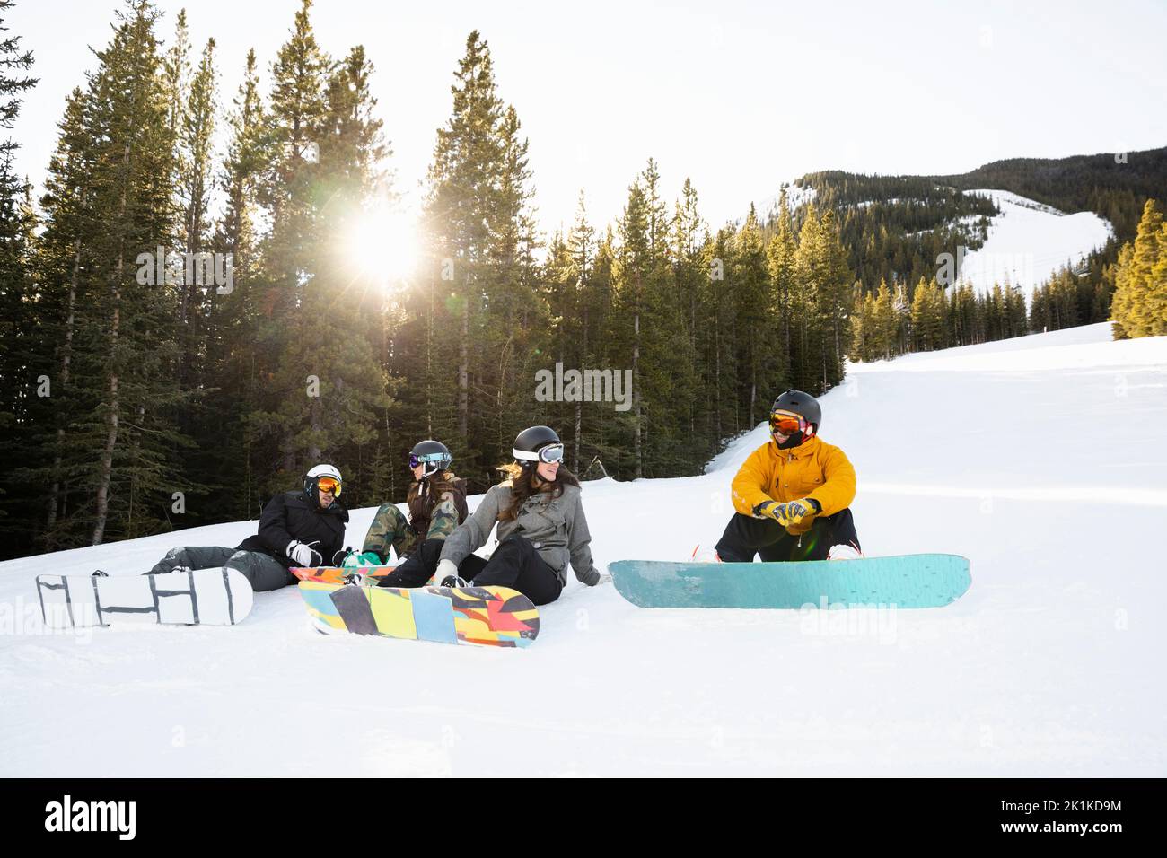 Sitting on slope hi-res stock photography and images - Alamy