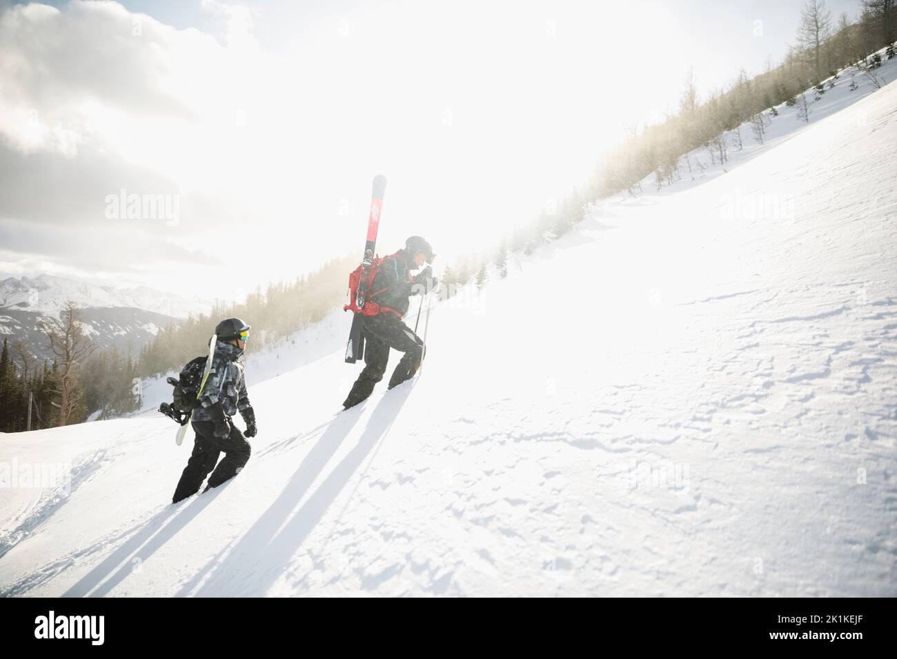 Climbing steep slope hi-res stock photography and images - Alamy