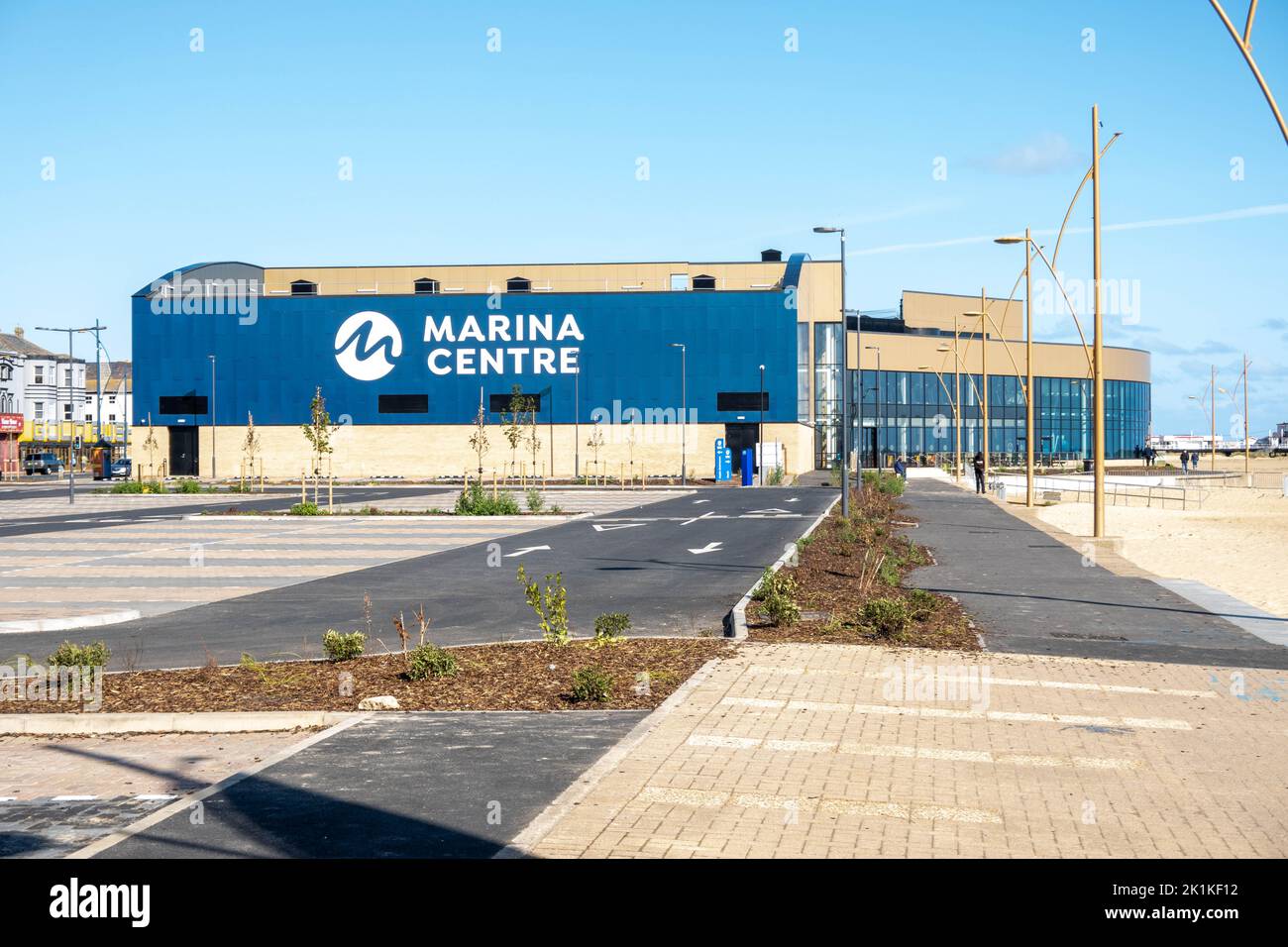 Great Yarmouth new Marina Complex on Marine Parade sea front Stock ...