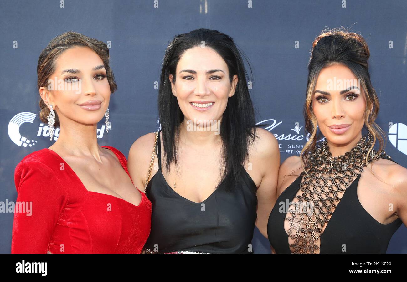 Los Angeles, Ca. 18th Sep, 2022. Siddiqa Sozahdah, Gül Karakiz, Jamila ...