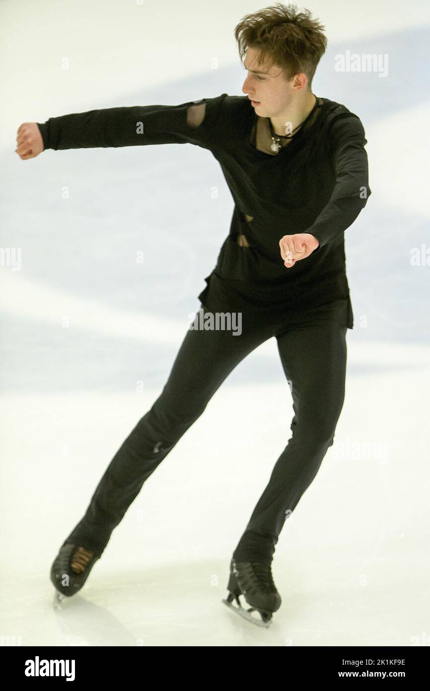 Bergamo, Italy. 18th Sep, 2022. PalaGhiaccio IceLab, Bergamo, Italy ...