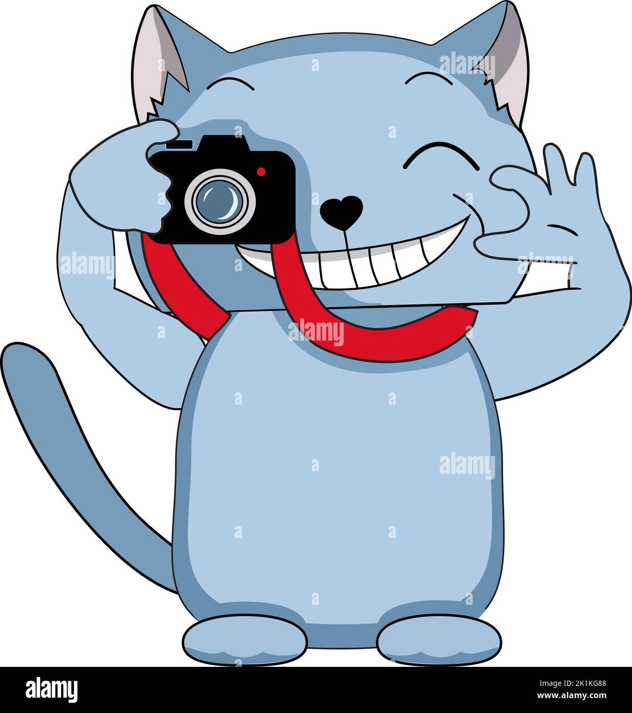 Funny pictures photographer Stock Vector Images - Alamy