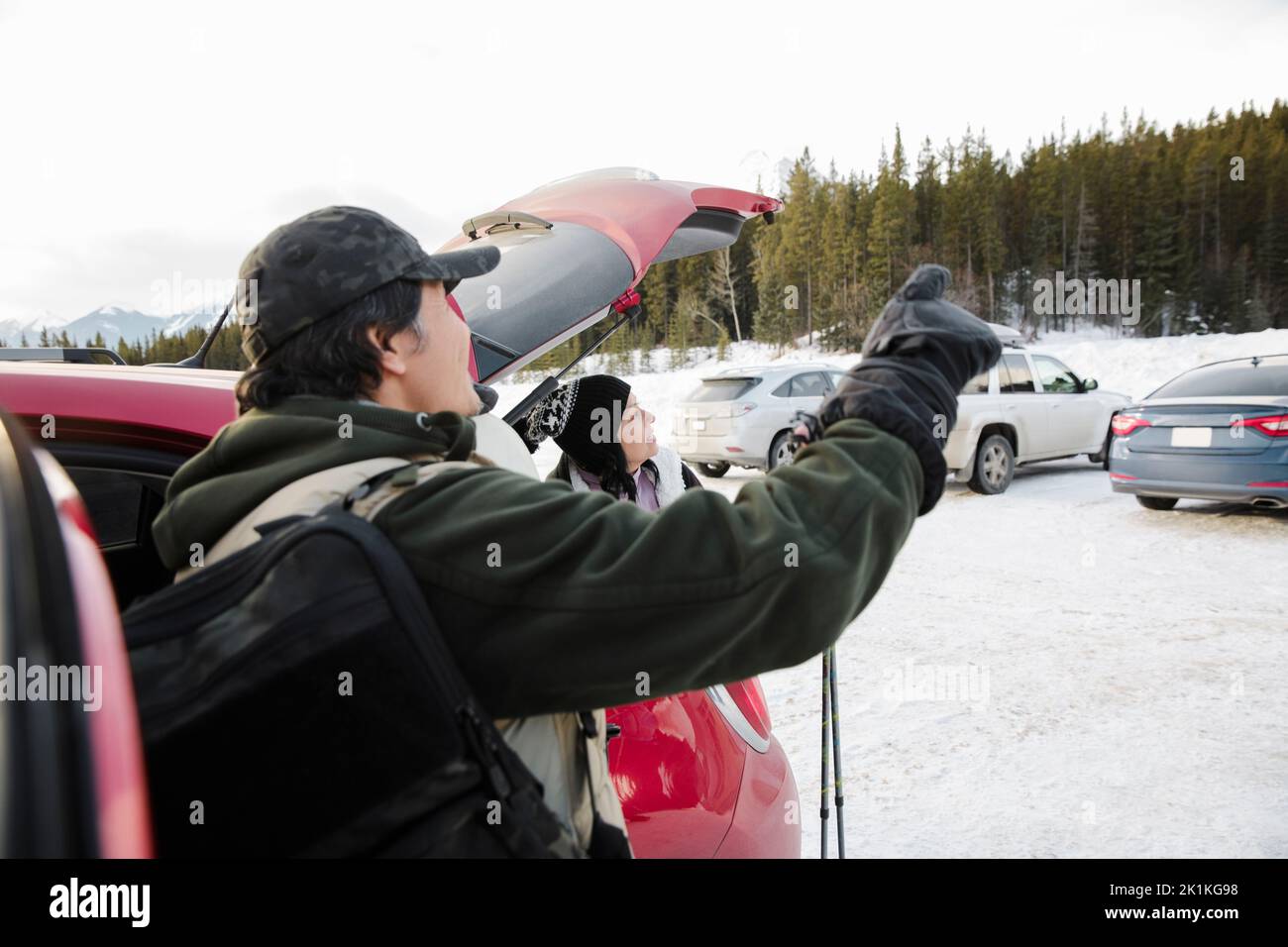 Standing pointing talking sport hi-res stock photography and images - Alamy