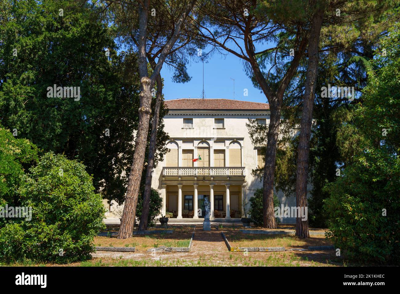 Historic villa at Castelfranco Veneto, Treviso province, Veneto, Italy ...